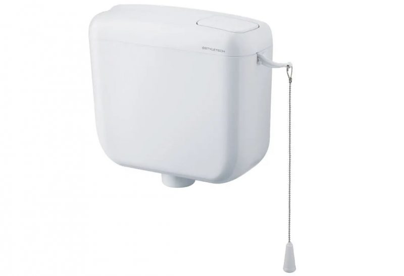 La doppia funzionalità della cassetta alta per wc | Styletech